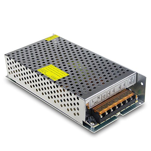ALITOVE 12V 15A 180W Power Supply Transformer Switch AC 110V / 220V to DC 12V 15amp Switching ...