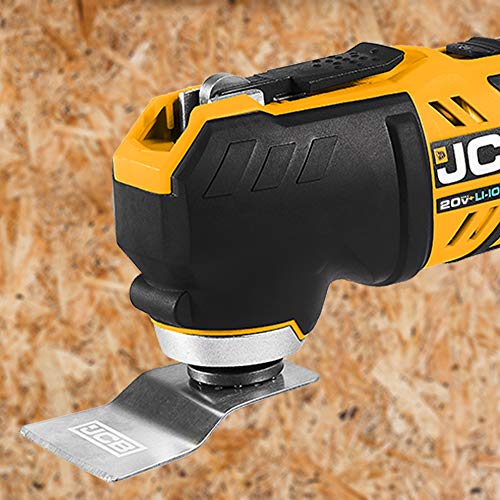 JCB Tools - JCB 20V Cordless Oscillating Power Tool - Multi Tool - No ...