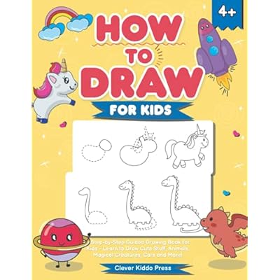 How to Draw for Kids: A Step-by-Step Guided Drawing Australia | Ubuy