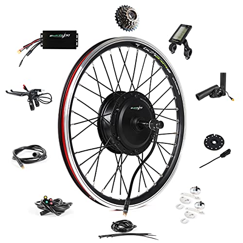 EBIKELING Waterproof Ebike Conversion Kit for Electric Bike 20" Front ...