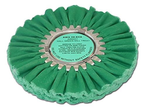 Zephyr AWG 58-8 HA Hall Green Airway Buffing Wheel in Oman | Whizz