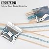 100pcs 10 ohm Resistor 1/2w (0.5Watt) ±1% Tolerance Metal Film Fixed ...