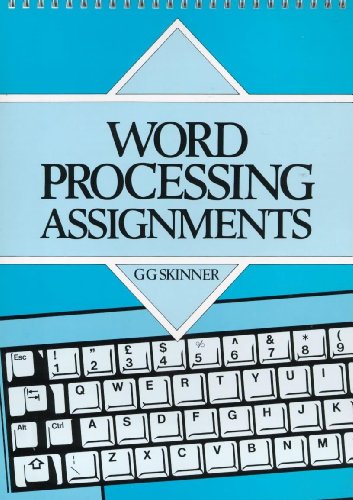 Word Processing Assignments: 9780340405826: Amazon.com: Books