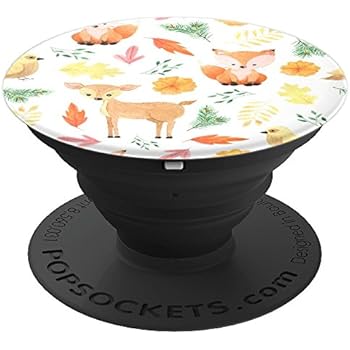 Amazon.com: CUTE TRENDY ADORABLE ANIMAL POPSOCKET - BLACK WHITE ...