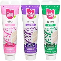 Writing Icing Cake Mate 9-Pack Writing Gels - Vibrant Edible Colors For ...