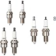 Amazon.com: PK2 TORCH Spark Plug F5RTC/F6RTC/F7RTC Replace for NGK 7734/BPR5ES 7131/BPR6ES 5534 ...