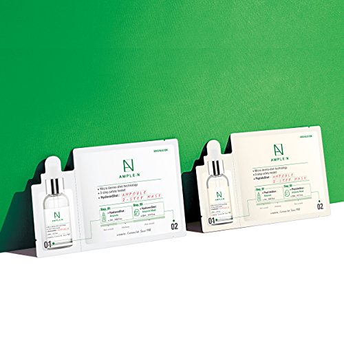 [AMPLE:N] Peptide Shot Ampoule 2-Step Mask Pack of 10 - Peptide Ampoule ...
