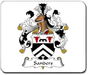 Amazon.com: Sanders Family Crest Coat of Arms Mouse Pad : Office Products