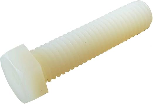 netproshop 10 x Kunststoffschraube: Sechskant - Kreuzschlitz - Mutter ...