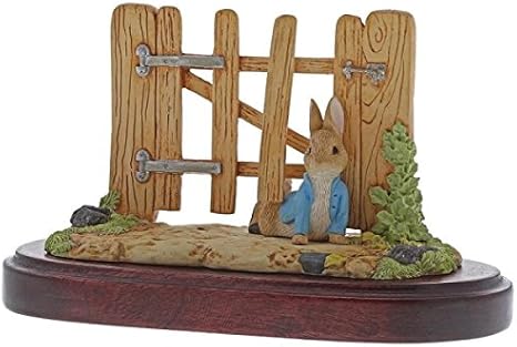 Beatrix Potter Peter Rabbit Fence Under Fence A28982 by ENESCO: Amazon ...