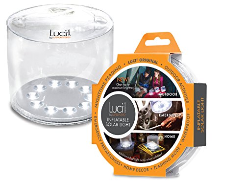 MPOWERD Luci Original Inflatable Solar Light by Survival Frog - Camp Stuffs