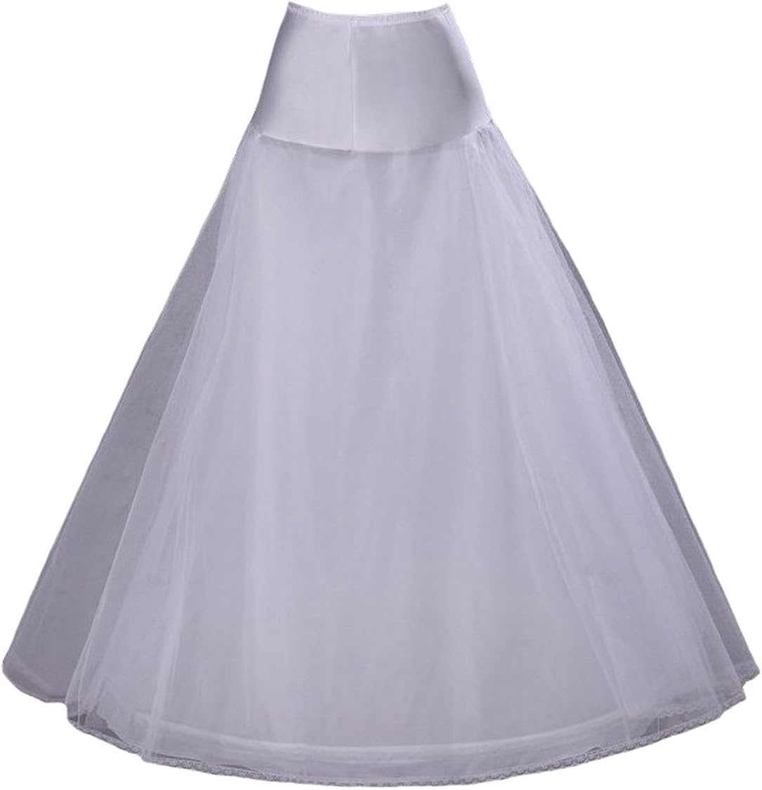 FNKSCRAFT Jupons Crinoline Hoopless Mariage Jupon Crinoline mariée Robe ...