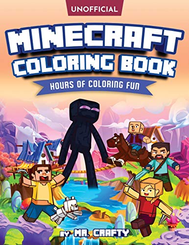 Minecraft's Coloring Book: Minecrafter's Coloring Activity Book: Hours ...