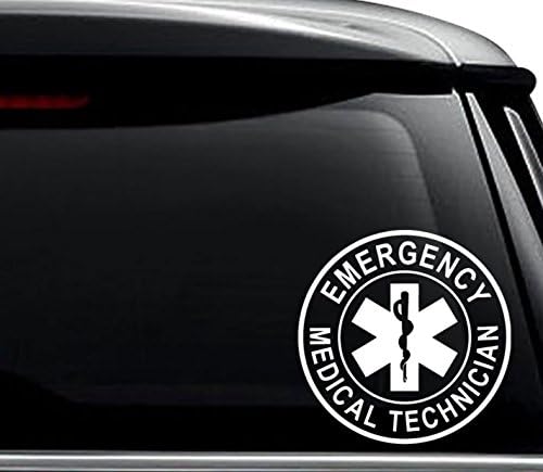 Amazon.com: EMT Emergency Medical Technician Decal Sticker For Use On ...