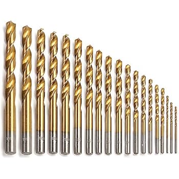 50 Piece Metric Drill Set, 1mm - 5.9mm X 0.1mm Increments - Jobber ...