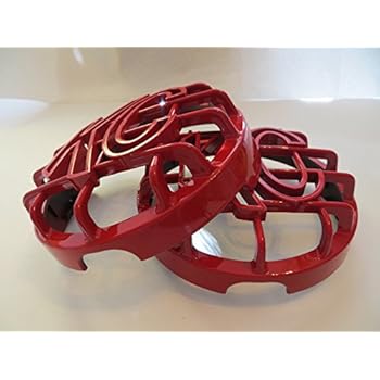 Amazon.com: KC HiLiTES 6" Grill Guards KC Light Covers, Solid Red Set ...
