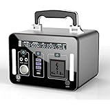 POWEROAK Portable Power Generator 500Wh Solar Power Station Lithium ...