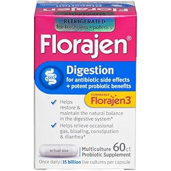 Amazon.com: Florajen Florajen 3 High Potency Probiotic Unique ...