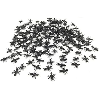Amazon.com: ALIMITOPIA 200pcs Fake Black Ant Realistic Imitation Bug ...