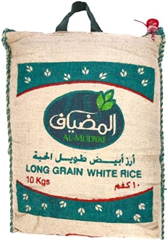 Al Mudyaf Basmati White Rice, 10Kg - Pack of 1 price in Saudi Arabia ...