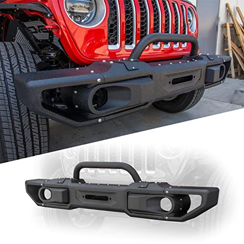 DV8 Offroad | FBJL-10 | Front Bumper fits 2018-Current Wrangler JL ...