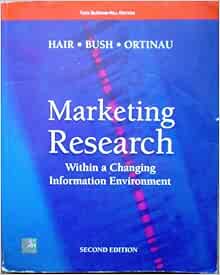 Marketing Research Within a Changing Information Environment (Tata ...