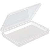 Amazon.com: AKOAK Clear Polypropylene Square Mini Storage Containers ...