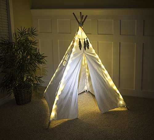 Buy 5' Teepee lights for use with any children's fort or play tent with ...