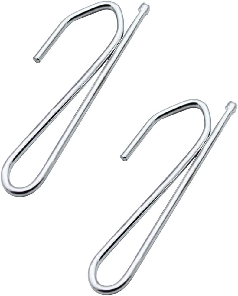 SPTwj 30 Pièces de Crochets de Rideaux Crochets à Rideaux en métal pour ...