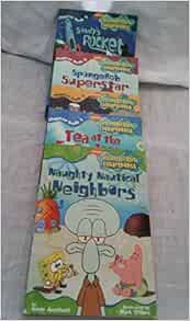 Spongebob Squarepants Box Set of 4 Chapter Books: Annie Auerbach, Mark ...