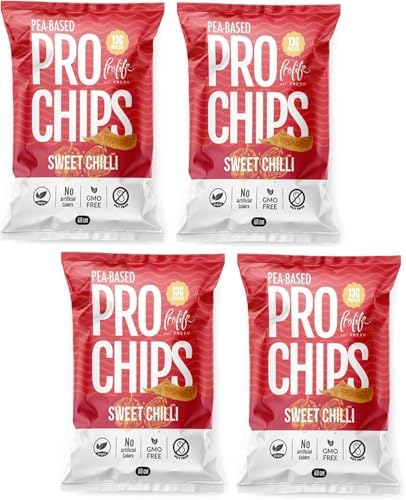 Pro Life Protein Chips – Sweet Chilli | 13g Plant Protein | Pea-Based ...