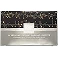 Amazon.com: Raz Christmas Cluster Lights 44 Foot Garland with 1300 Warm ...