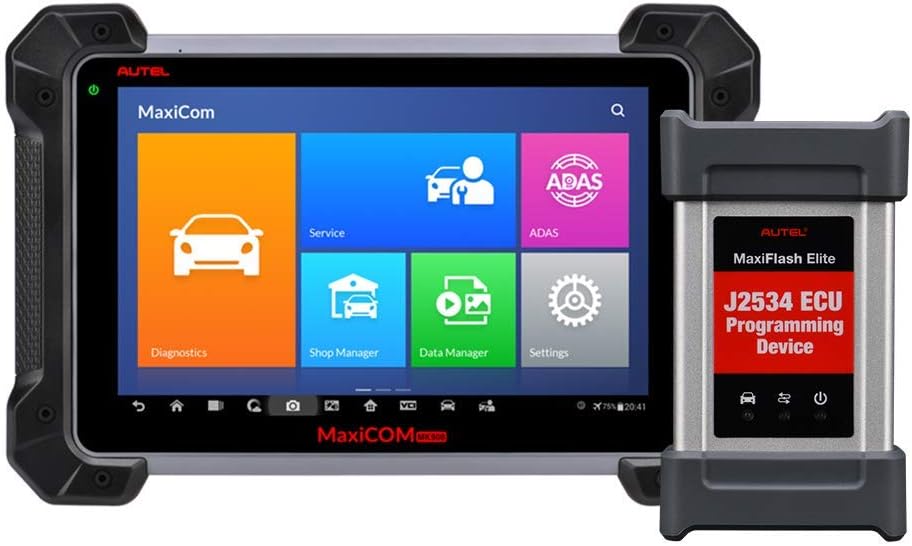 Autel MaxiCOM MK908P Diagnostic Scanner Bidirectional Automotive Full System Diagnoses Coding ...