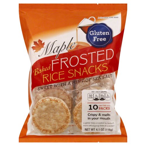 Amazon.com : Kameda Mini Frosted Rice Snacks Maple Snack, 2 Ounce (Pack ...