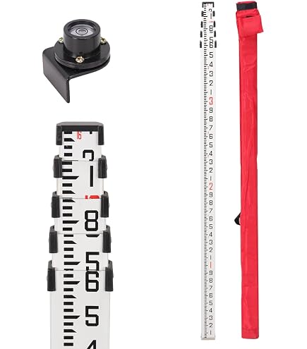 Survey Pole Spectra Precision GR152 Telescopic 5 Section, Rugged ...