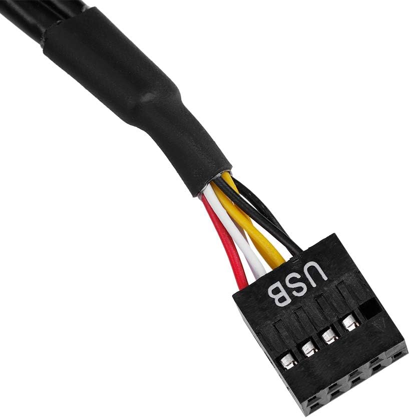 9 Pin USB Header,Motherboard 9 Pin USB Header Male 1 to 4 Female ...