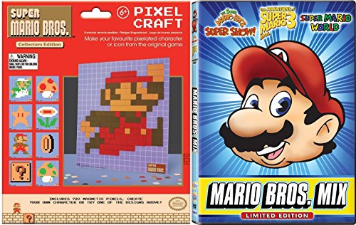 Buy Super Mario Brothers: Mega Mario Mix DVD & Super Mario Bros. Pixel ...