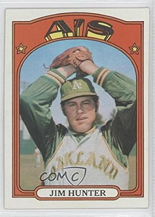 Amazon.com: Catfish Hunter (Baseball Card) 1972 Topps - [Base] #330 ...
