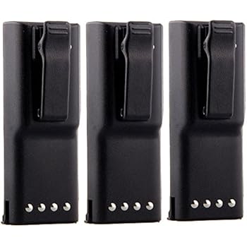 Amazon.com: Motorola GP300 Battery - Replacement for Motorola HNN9628 Two-Way Radio Battery ...