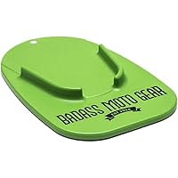 Amazon.com: Badass Moto Motorcycle Kickstand Pad - Green - American ...