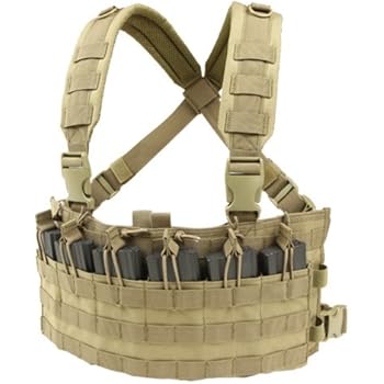 Amazon.com : Condor Recon Chest Rig (Tan) : Tactical Vests : Sports ...