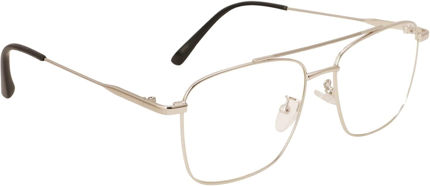 Buy Men and Women Wonder Metal Full Rim Square Shape Eyeglasses Anti ...