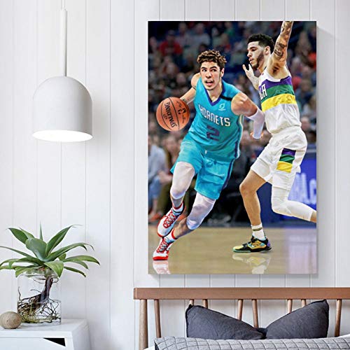 DFGHG LaMelo Ball And Lonzo Ball Poster Basketball Picture Wall Decor ...