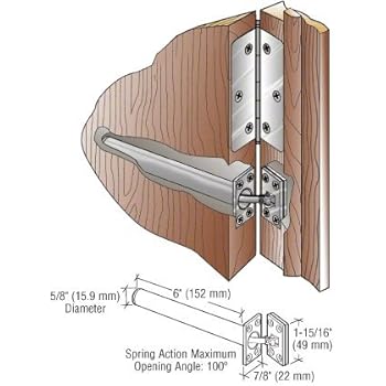 Perko R2 Concealed Door Closer PB - - Amazon.com