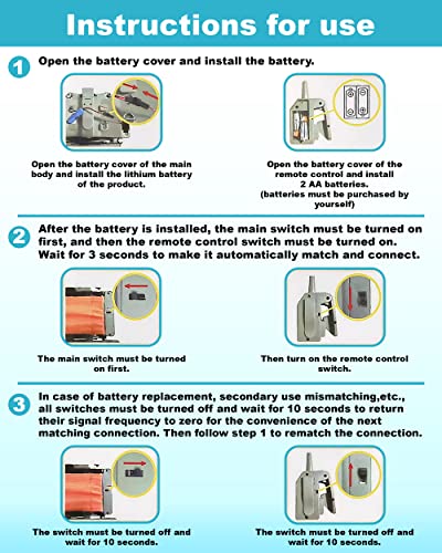 Skywin Toy Claymore for Play Games - Trip Wire and Remote Control ...