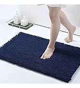 Amazon.com: Smiry Luxury Chenille Bath Rug, Extra Soft and Absorbent ...