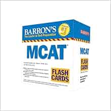 Barron's MCAT Flash Cards: Jay B. Cutts M.A.: 9781438075549: Amazon.com ...