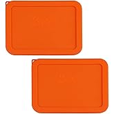 Amazon.com: Sophico 11 Cup Rectangle Silicone Storage Cover Lids ...