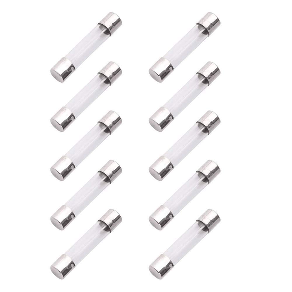 Paquet de 10 fusibles F1AL à fusion rapide 1A 250V Fusibles en verre 6 ...