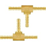 Amazon.com: Quickun 11/16" Hose Barb Fitting Equal Barbed Y Shaped 3 Way Plastic Joint Splicer ...